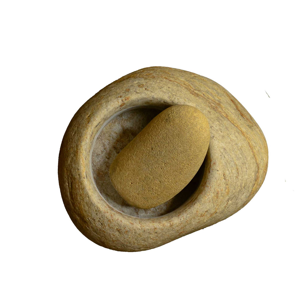 Beige Mortar & Pestle – Hello December