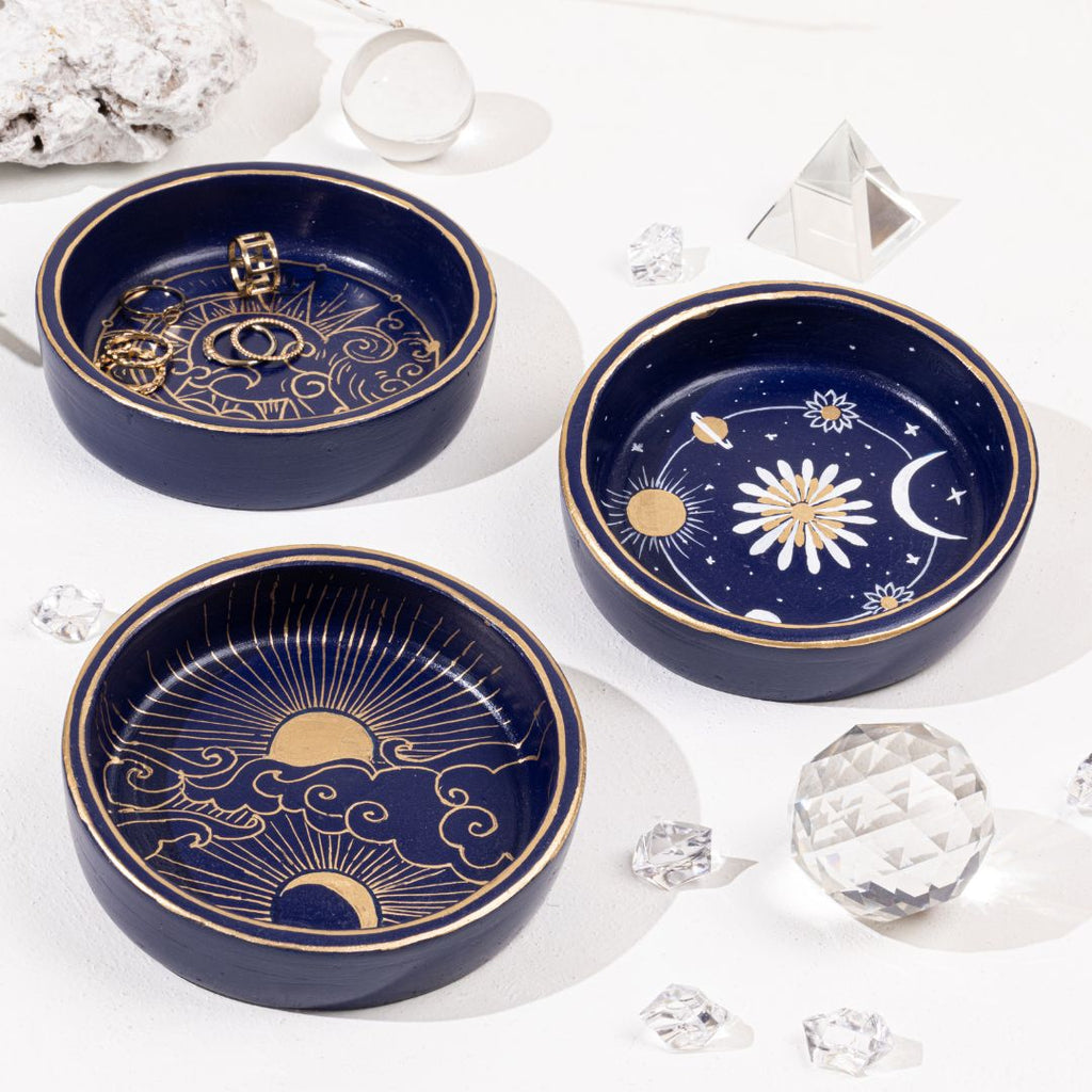 Hand painted Trinket Trays - Set of 3 – Hello December